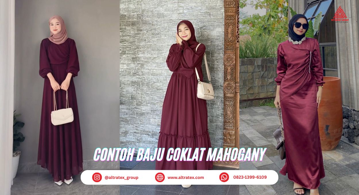 Coklat Mahogany Viral TikTok! Trend Warna Baju Lebaran 2025 yang Masih ...