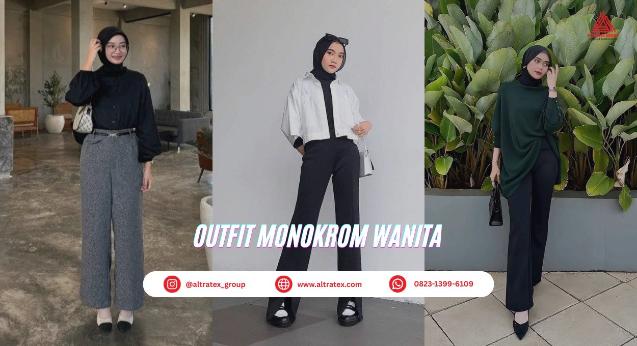 Baju Monokrom: Tren Baju 2025 yang Bikin Gen Z SuperStylish!
